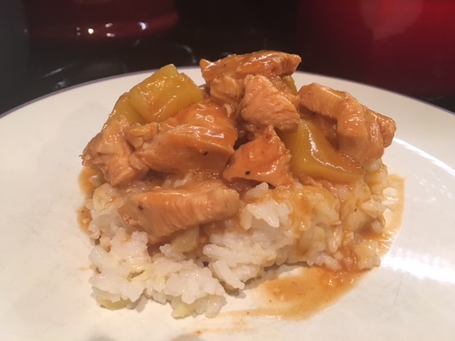 Hawaiian BBQ Chicken & Pineapple Risotto – This Girl Loves to Eat!